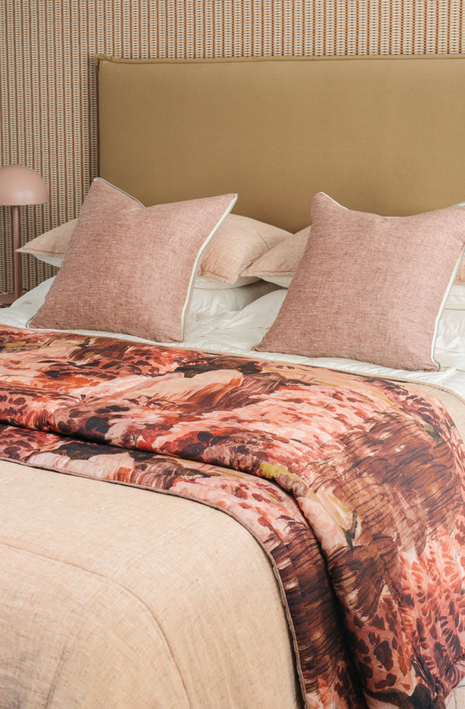 Floresta Merlot Comforter | biancalorenne.co.nz