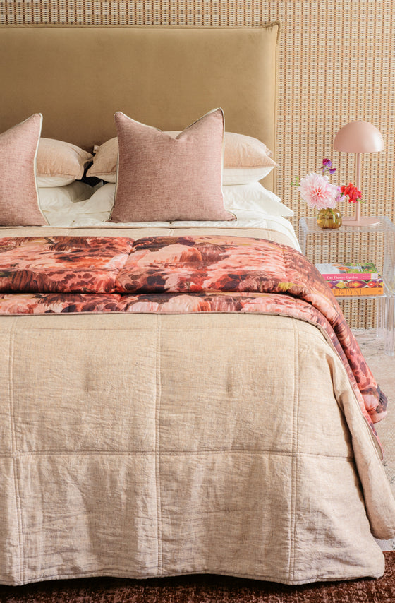 Floresta Merlot Comforter | biancalorenne.co.nz